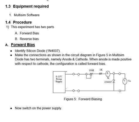 13 Equipment Required 1 Multisim Software 14