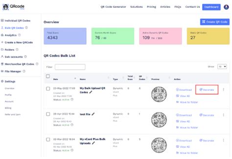 Tutorial How To Use Qr Code Bulk Upload Free Qr Code Generator