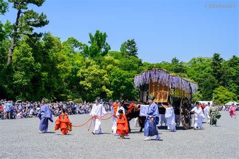 京都葵祭の行列「路頭の儀」