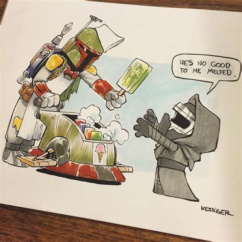 Disney Illustrators Adorable Mash Up Imagines ‘star Wars As ‘calvin