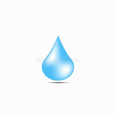 Realistic Color 3d Sphere Illustration Of Colored Drop With Backlight