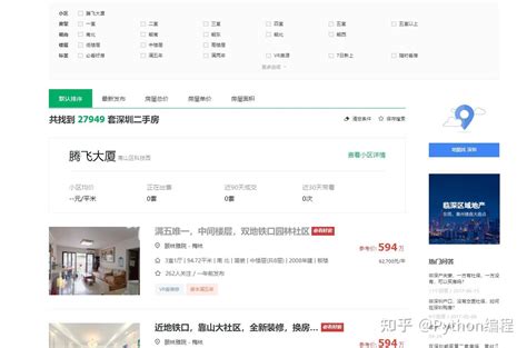 【优秀python案例】基于python爬虫的深圳房价数据分析与可视化实现分析报告 知乎