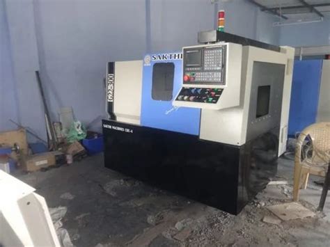 Semi Automatic CNC Lathe Machine Maximum Turning Length 300 Mm At Rs 1350000 In Coimbatore