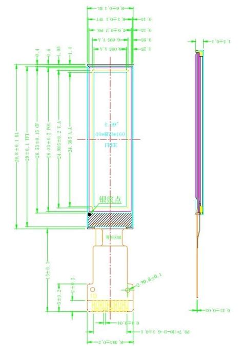 Inch X Lcd Panel SPI Interface IPS Mode