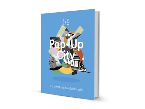 Pop Up City Book Books Pop Up Publication Layout Design