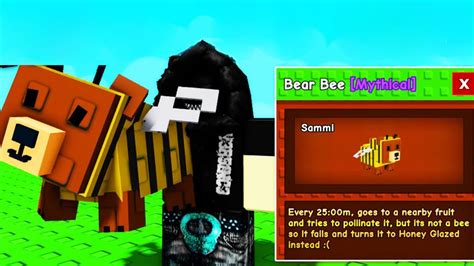 How To Get Bear Bee Pet In Grow A Garden Free To Player