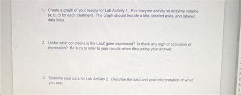 1 create a graph of your results for lab activity 1