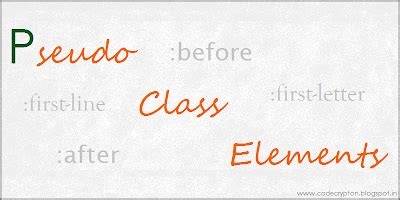 Code Crypton Basic Pseudo Elements In CSS