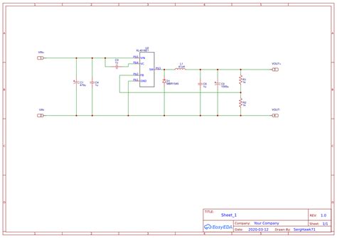 Dc Dc Buck Converter Platform For Creating And Sharing Projects Oshwlab