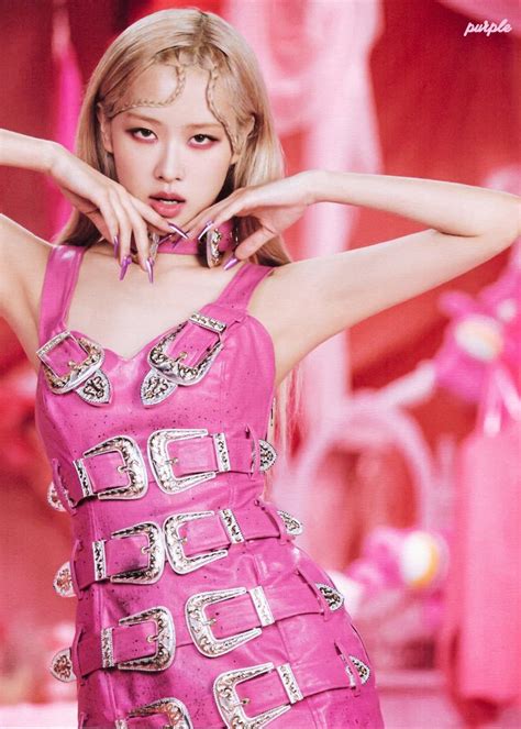 RosÉ Bornpink [scan] Pink Blackpink Rose Blackpink