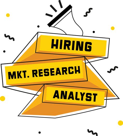Market Research Analyst Hiring Post Graphic 19549525 Vector Art At Vecteezy