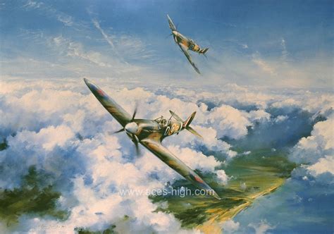 Spitfire Aces High Two Of The Rafs Most Famous Fighter Aces Sir Douglas Bader And The Top