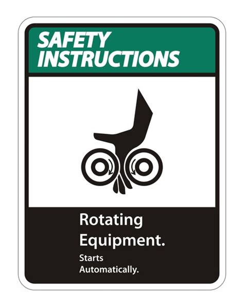Premium Vector Rotating Equipmentstarts Automatically Symbol Sign Isolate On White