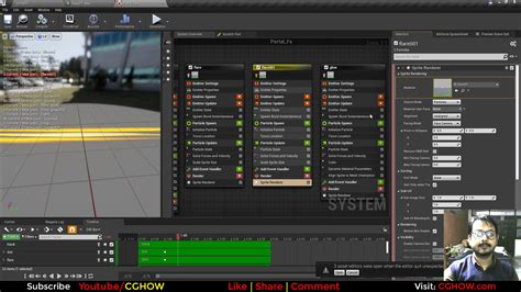 Portal Effect Unreal Engine Niagara Tutorials Ue4 Niagara Portal