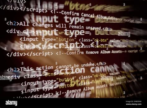 Monitor Closeup Of Function Source Code Abstract It Technology