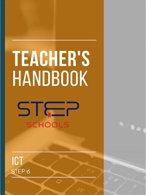 Step6 Ict Teachers Handbook Pdf Educational Assessment Educational Technology