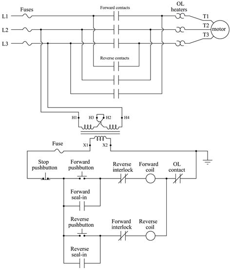 On Off Electric Motor Control Circuits Discrete Control System Elements Textbook