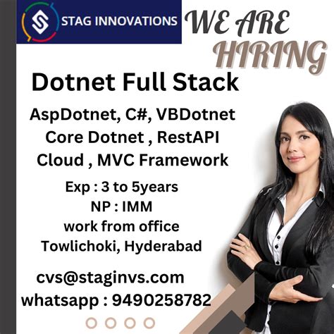 Stag Innovations Pvt Ltd On Linkedin Dotnet Aspdotnet Coredotnet