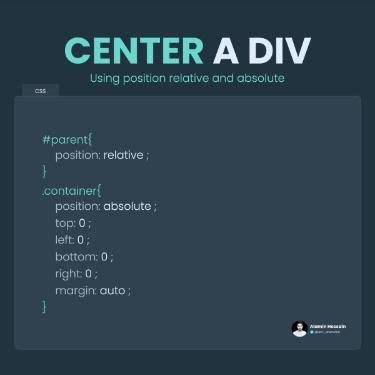Top Ways To Center A Div In Css Css Tutorial Artofit