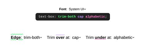 css text box trim blog chrome for developers