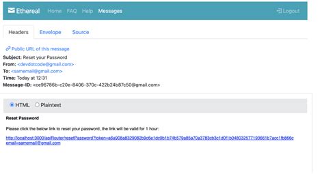 Nodejs Mysql Add Forgotreset Password To Login Authentication