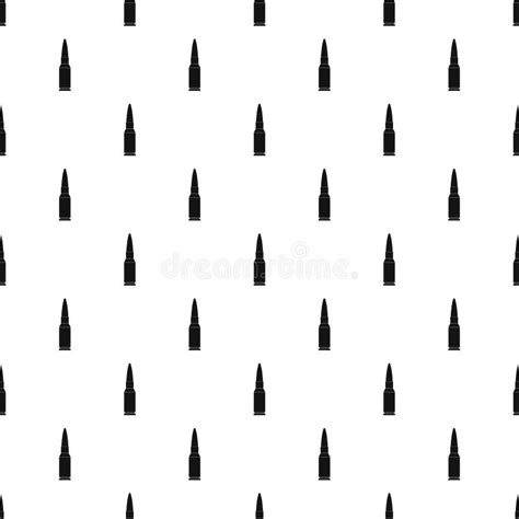 Bullet Pattern Seamless Vector Stock Vector Illustration Of