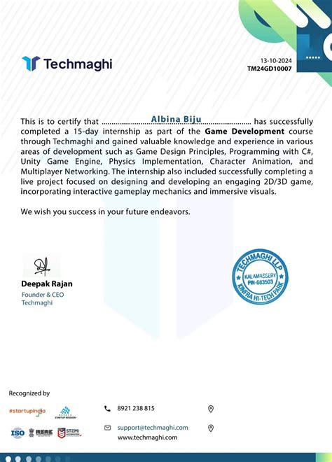 Gamedevelopment Unity Csharp Learningjourney Thankful Techmaghi Albina Biju