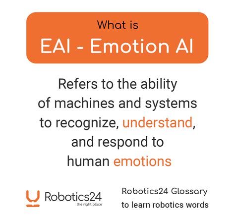 Eai Emotional Artificial Intelligence Definition And Synonyms Robotics24 Glossary