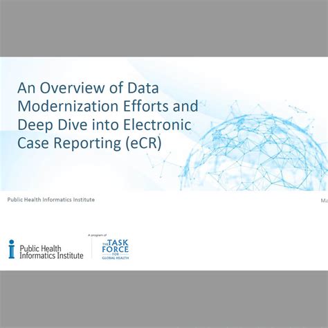 An Overview Of Data Modernization Efforts And Deep Dive Into Electronic