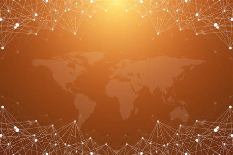 Premium Vector Big Data Complex Graphic Abstract Background Communication Perspective Backdrop