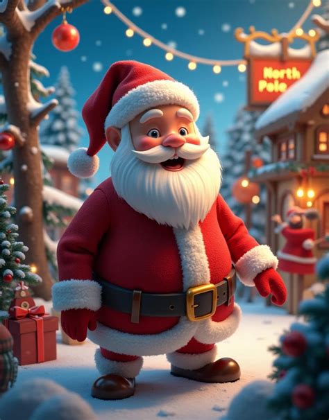 Download Ai Generated Santa Person Royalty Free Stock Illustration