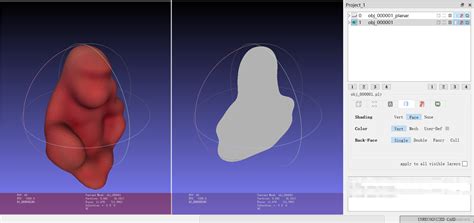 meshlab pymeshlab保存物体的横截面（compute planar section） 编程新知