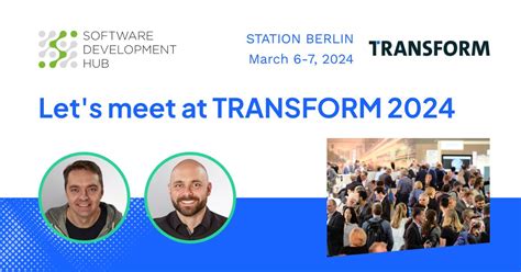 software development hub on linkedin transform24 digitalinnovation bitkom techconference