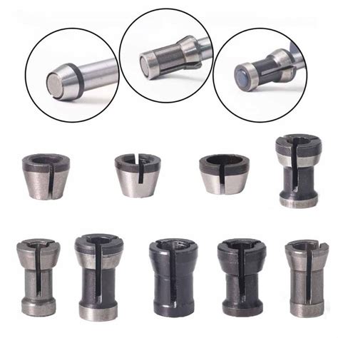 Router Bit Extension Collet Chuck For Engraving And Trimming Machines