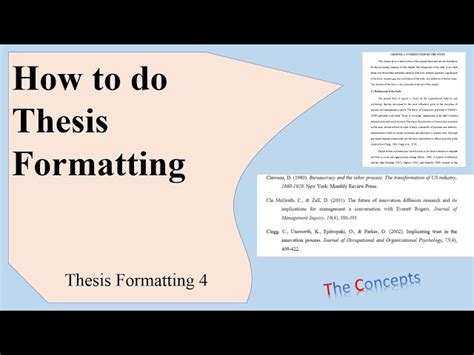 Thesis Format Example