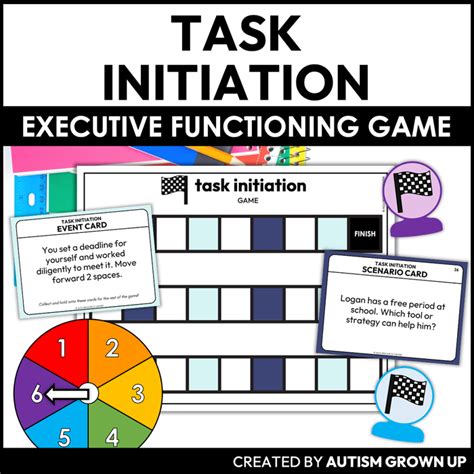 Task Initiation Executive Functioning Game — Autism Grown Up