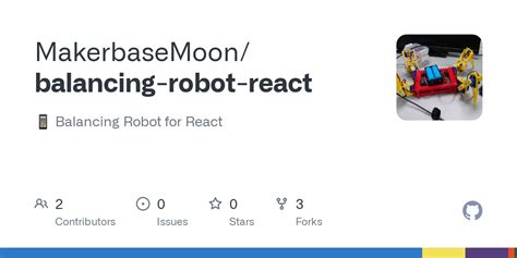 Balancing Robot React Src Home Tsx At Master MakerbaseMoon Balancing Robot React GitHub
