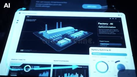 Ai Powered Automated Factory Consulting Platform Displaying 3d Ai Powered Automated Factory Consulting Platform Displaying 3d