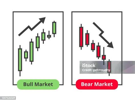 흰색 배경에 고립 된 황소와 곰 시장의 벡터 촛불 또는 촛대 계획 증권 시장과 거래소에 대한 스톡 벡터 아트 및 기타 이미지 증권 시장과 거래소 호황 촛불 조명 장비