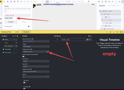 Timeline Not Working Bug Reports Bricksforge Community Forum