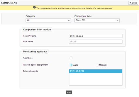 Administering The EG Manager To Monitor A Cisco CSS