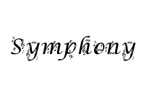 Symphony Font Free Font Download