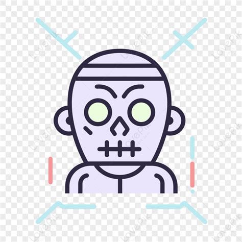 검은 윤곽선 아이콘으로 둘러싸인 흰색 화살표 선이 있는 빨간색 해골 벡터 Ui 부두교 Png 일러스트 무료 다운로드 Lovepik