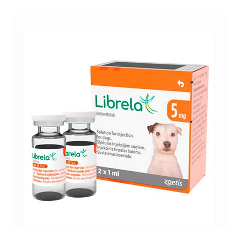 Librela 5mg 5 10 Kg Caja X 2 Viales De 1 Ml