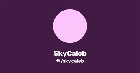 Skycaleb Linktree