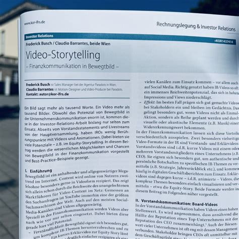 Frederick Busch On Linkedin Investorrelations