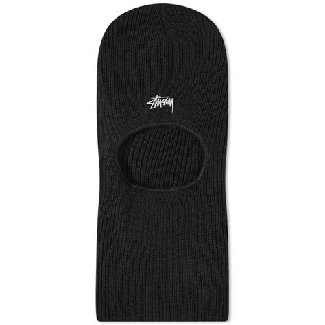 Stussy Stock Knit Balaclava Black | END. (US)