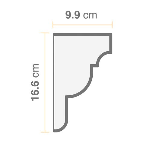 Moldura Esquina RepisÓn Mexicano 166 X 99 Cm Gris 2 Piezas The Home Depot México Ventas A
