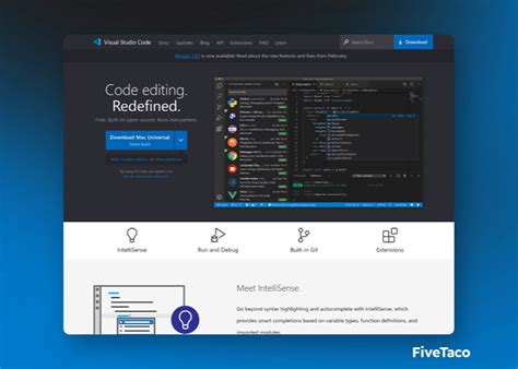 Visual Studio Code Fivetaco