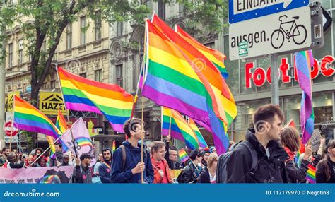 Lgbt Protest March Editorial Image Image Of Gender 117179970